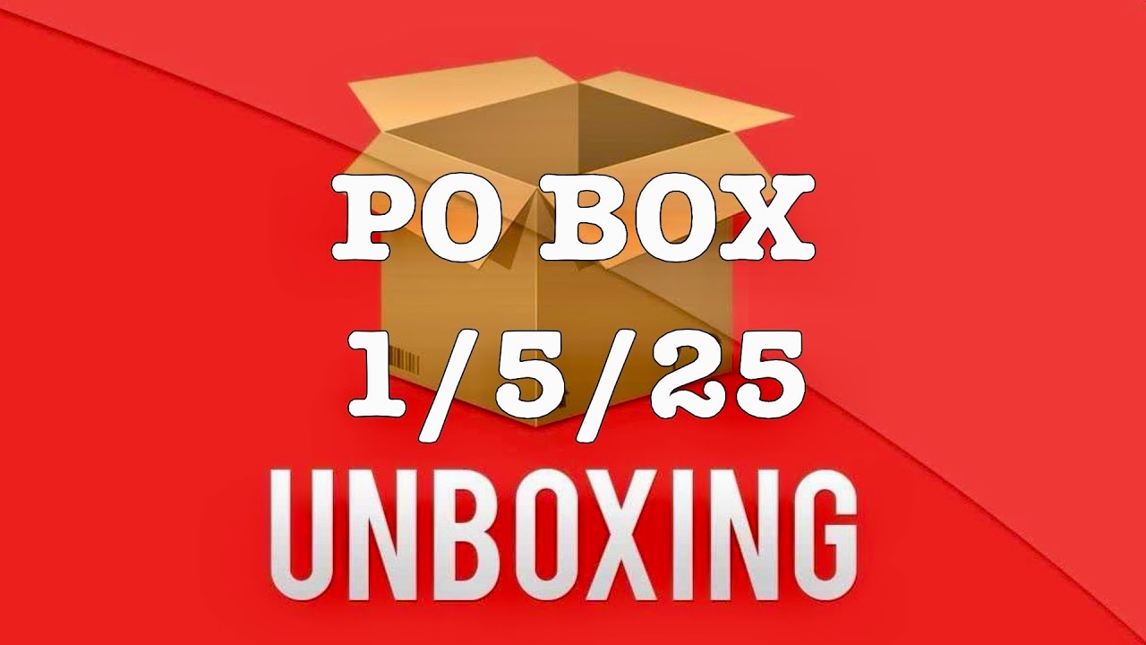 Opening Boxes from PO BOX 1/05/25 - YouTube