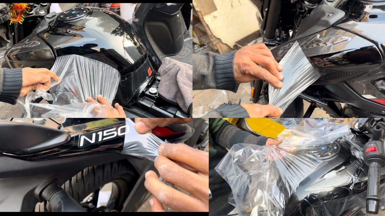 Pulsar N150 Lamination-PPF | Pulsar N150 Modifications | Paint ...