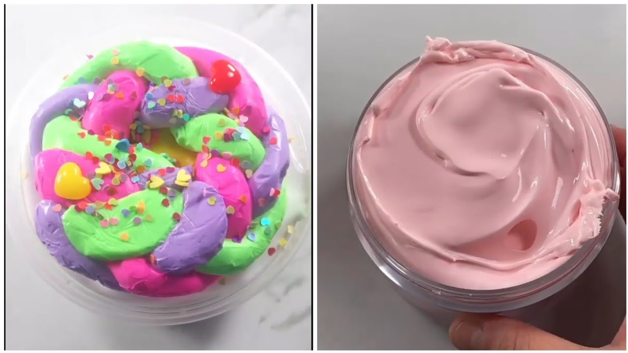 Satisfying Slime ASMR Compilation | Glossy Slime ASMR | - YouTube