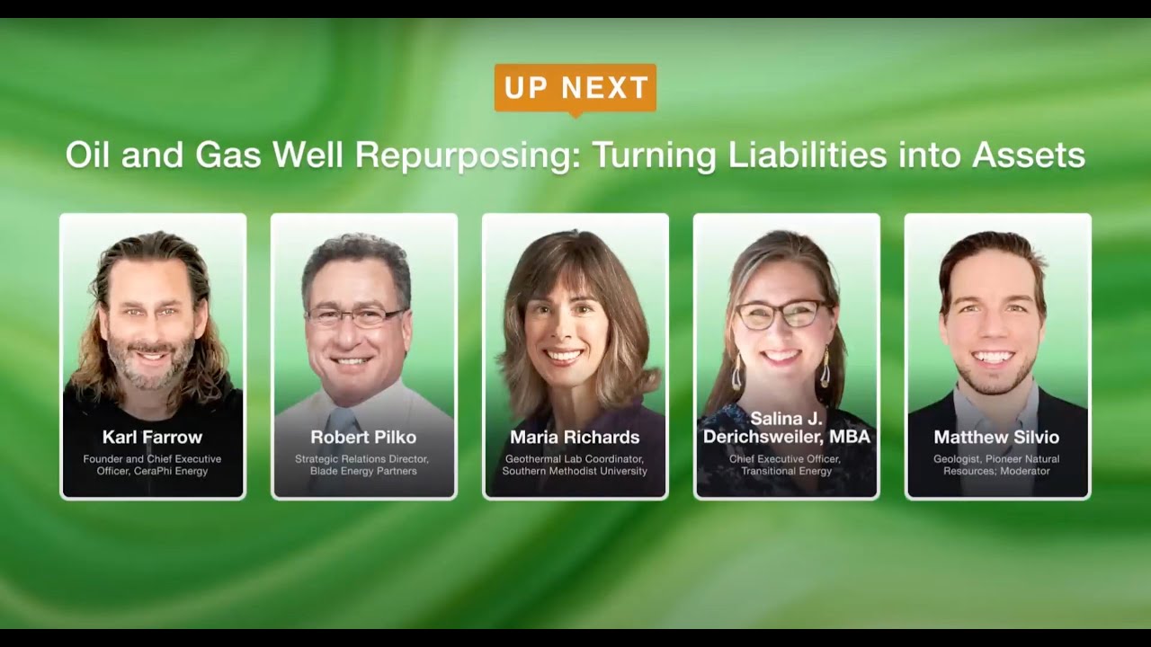 Day 2 - Oil and Gas Well Repurposing: Turning Liabilities Into Assets ...
