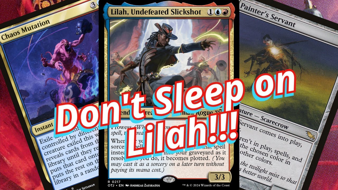 Underrated Commander Lilah, Undefeated Slickshot is a spell slinger for ...