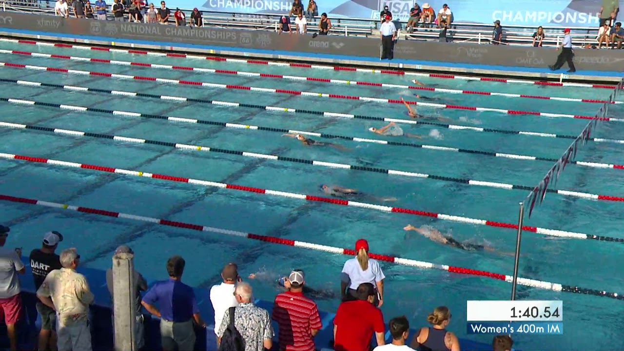Women’s 400m IM B Final | 2018 Phillips 66 National Championships - YouTube