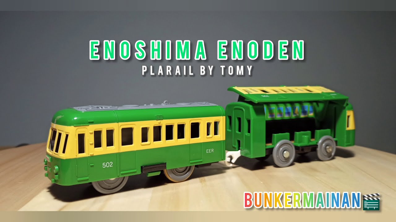 Plarail Enoden Enoshima Electric Train Tram Locomotive Review Indonesia ...