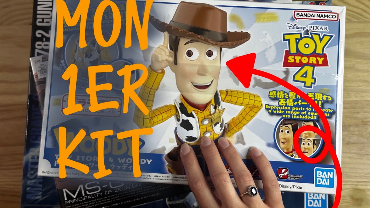 MON 1er KIT BANDAI NAMCO !! TOY STORY - YouTube