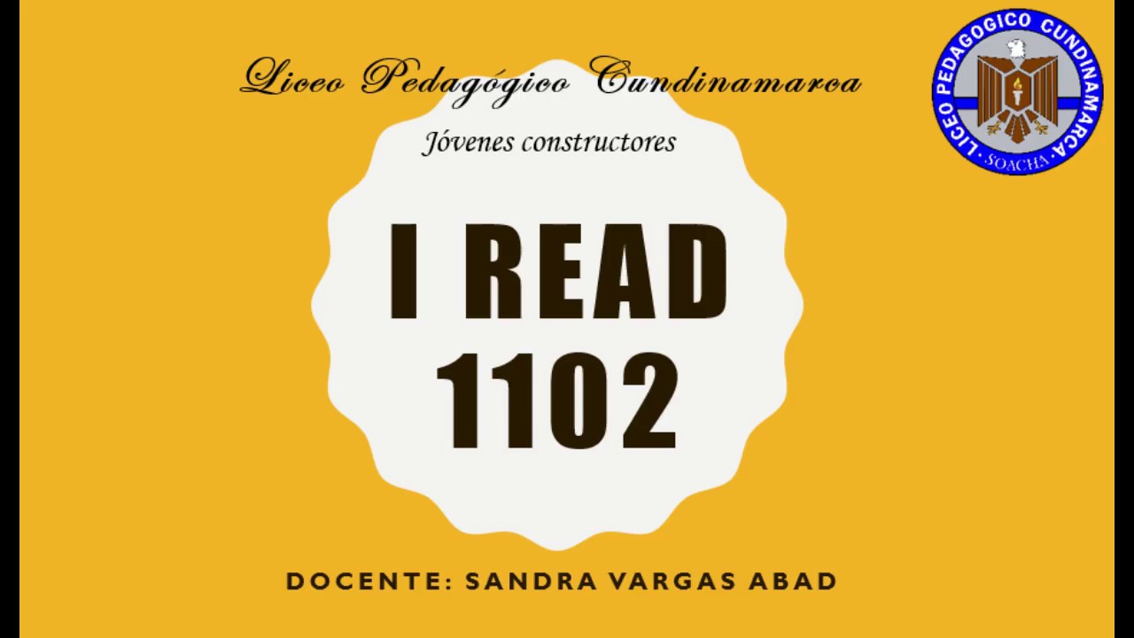 LIPECUN - I read Grado 11° "SESIÓN 1" (21/04/2020) - YouTube