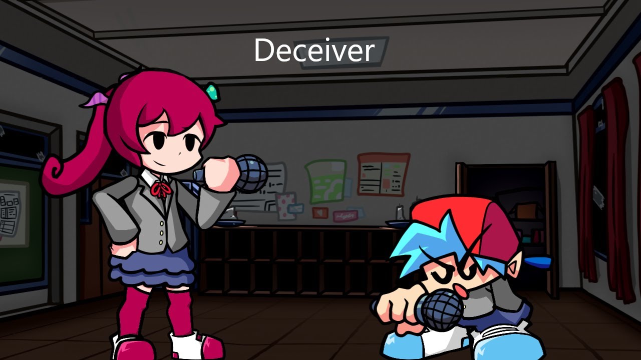 Deceiver But Kuninobu Sings it FNF - YouTube