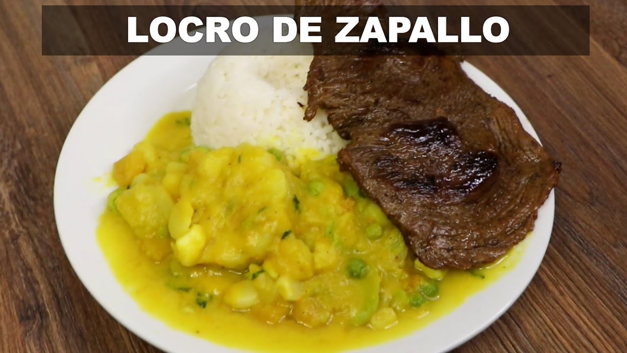 Prepara Locro de Zapallo en un Toque y muy Saludable | Cocina Peruana ...