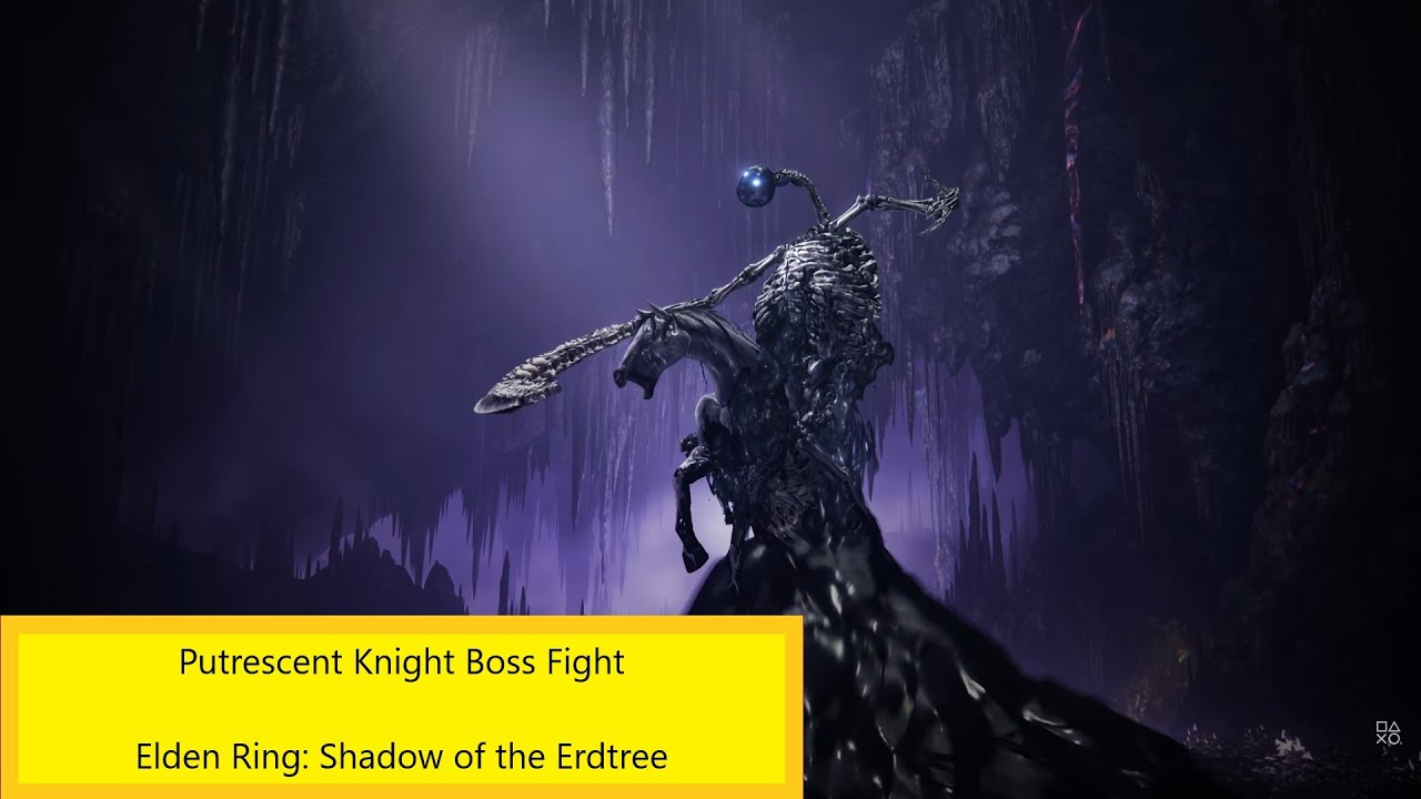 Putrescent Knight Boss Fight - Elden Ring: Shadow of the Erdtree (4k ...