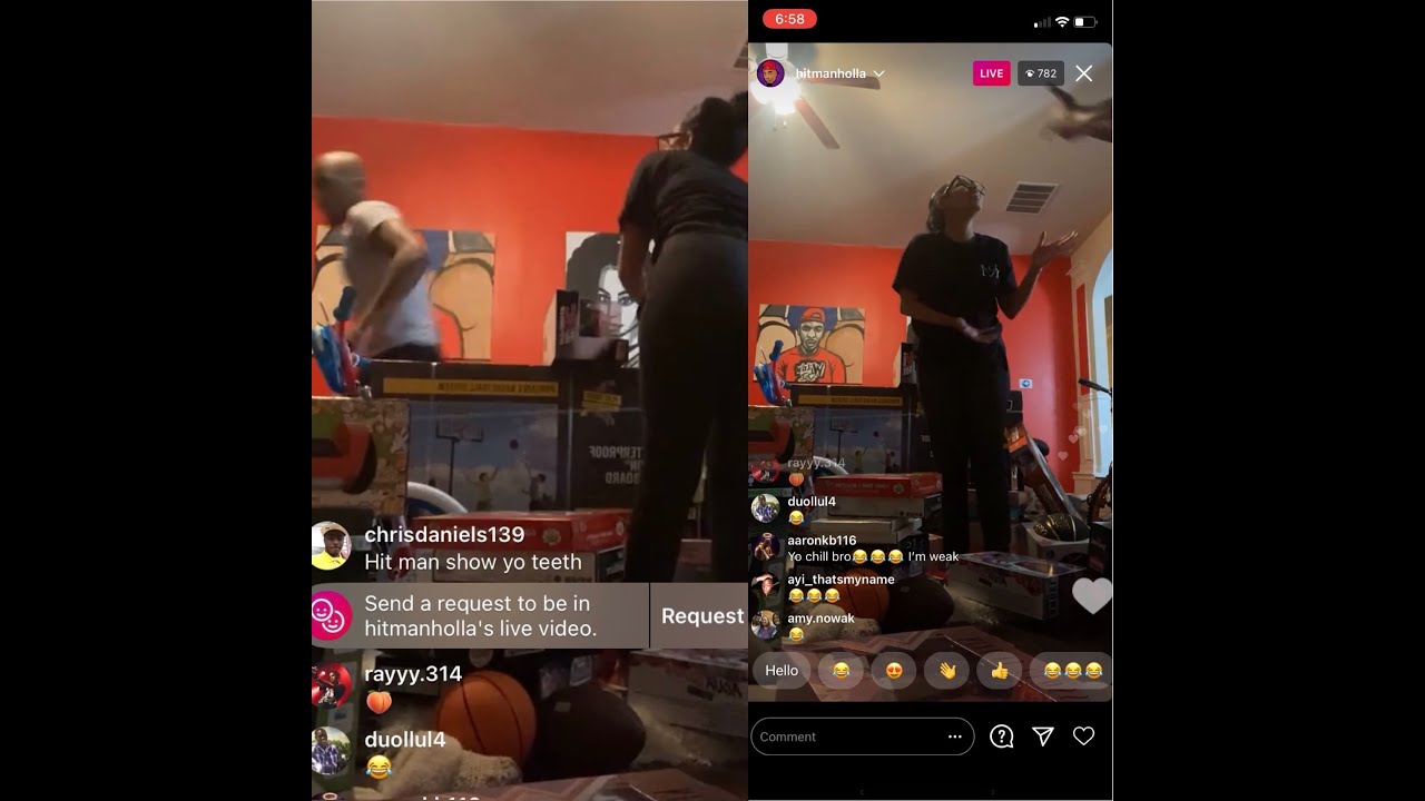 HITMAN HOLLA VIOLATES CINNAMON WHILE GIFT WRAPPING - YouTube