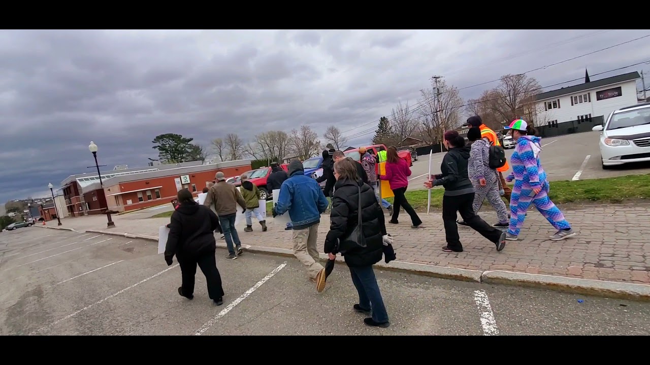Freedom March, Grand-Falls New Brunswick, May 2,2021 - YouTube