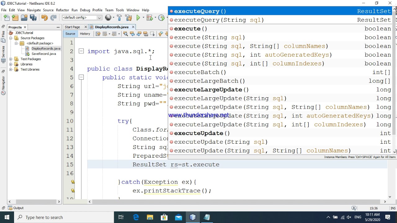 Display records from mysql in java - YouTube Display records from mysql in java - YouTube