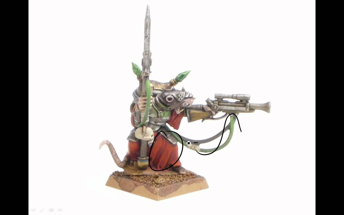 How to Paint Island of Blood Skaven Engineer - YouTube
