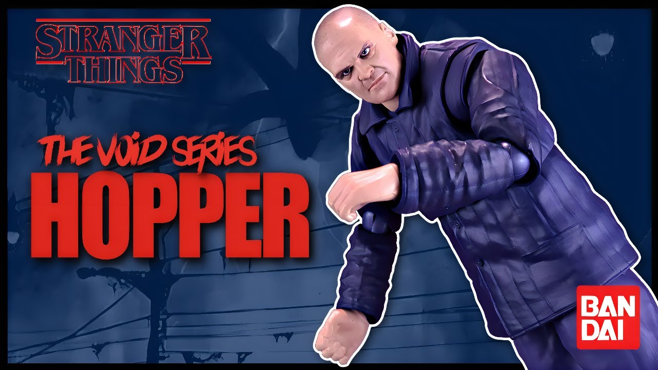 Bandai Stranger Things The Void Series Hopper Figure @TheReviewSpot ...