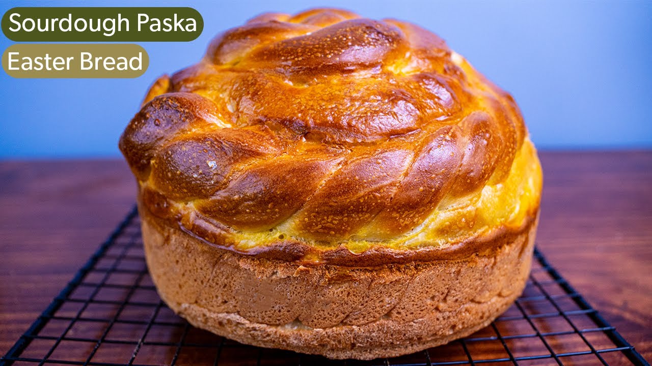 Sourdough Paska (Easter Bread) - YouTube