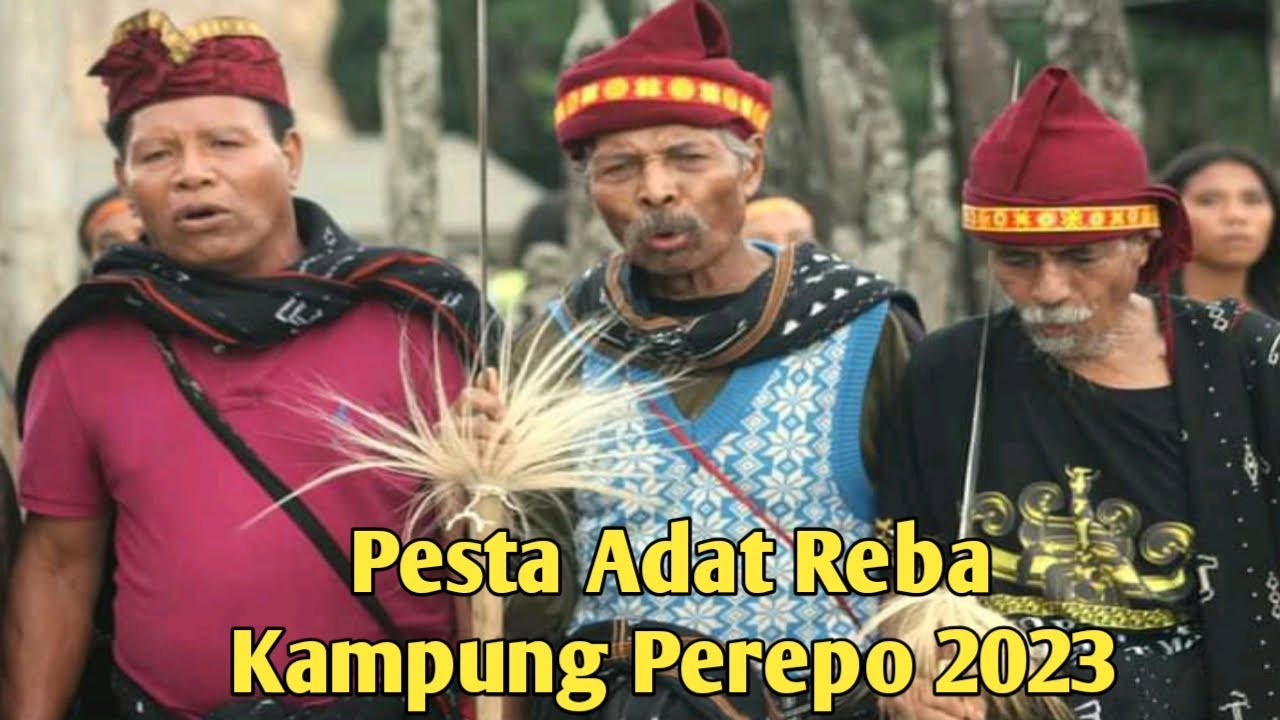 Pesta Adat Reba Kampung Perepo Bobou Faobata 2023 - YouTube