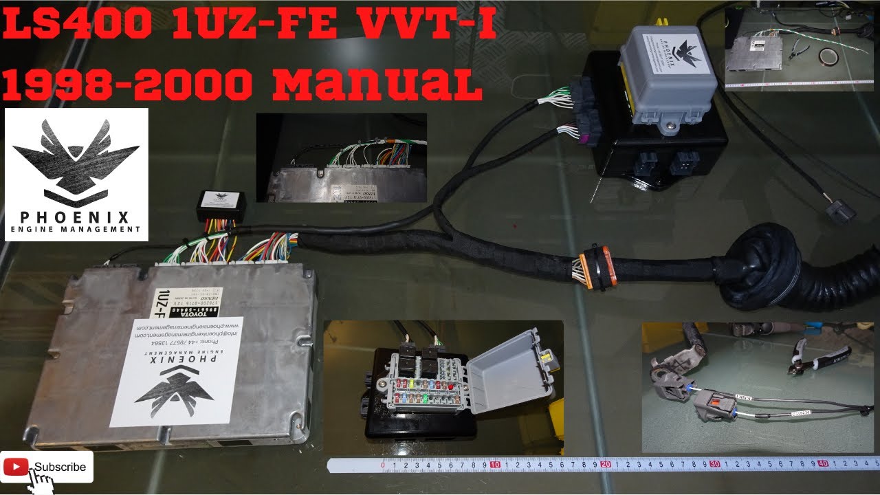 Tom LS400 1UZ-FE VVT-i 1998-2000 Manual Adapted Left Hand Drive ...