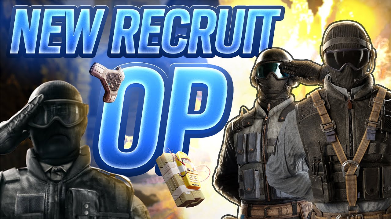 The New Recruit Is Kinda BROKEN - Rainbow Six Siege - YouTube