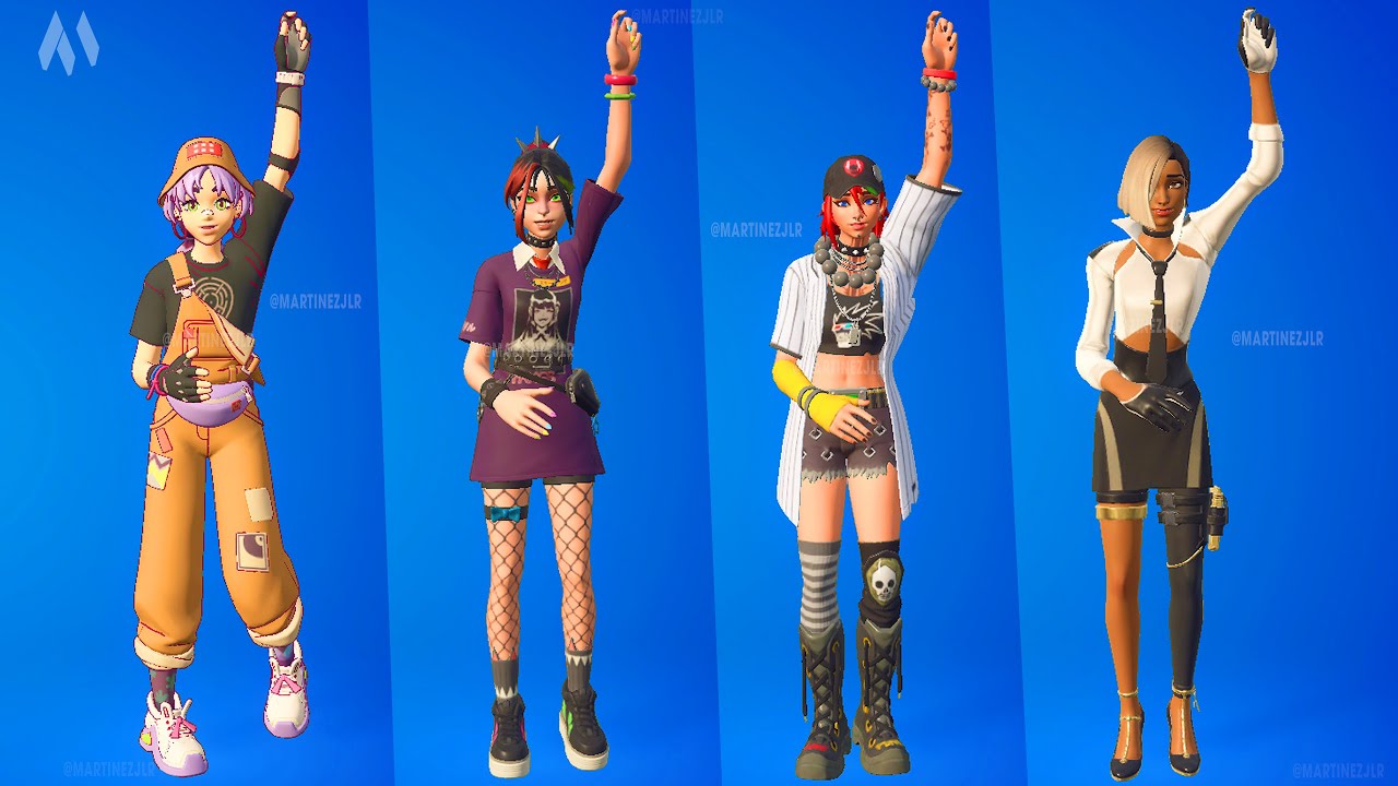 ️ Nuevo Emote BUST A MOVE | TOP Mejores Skins Baile BUST A MOVE Emote ...