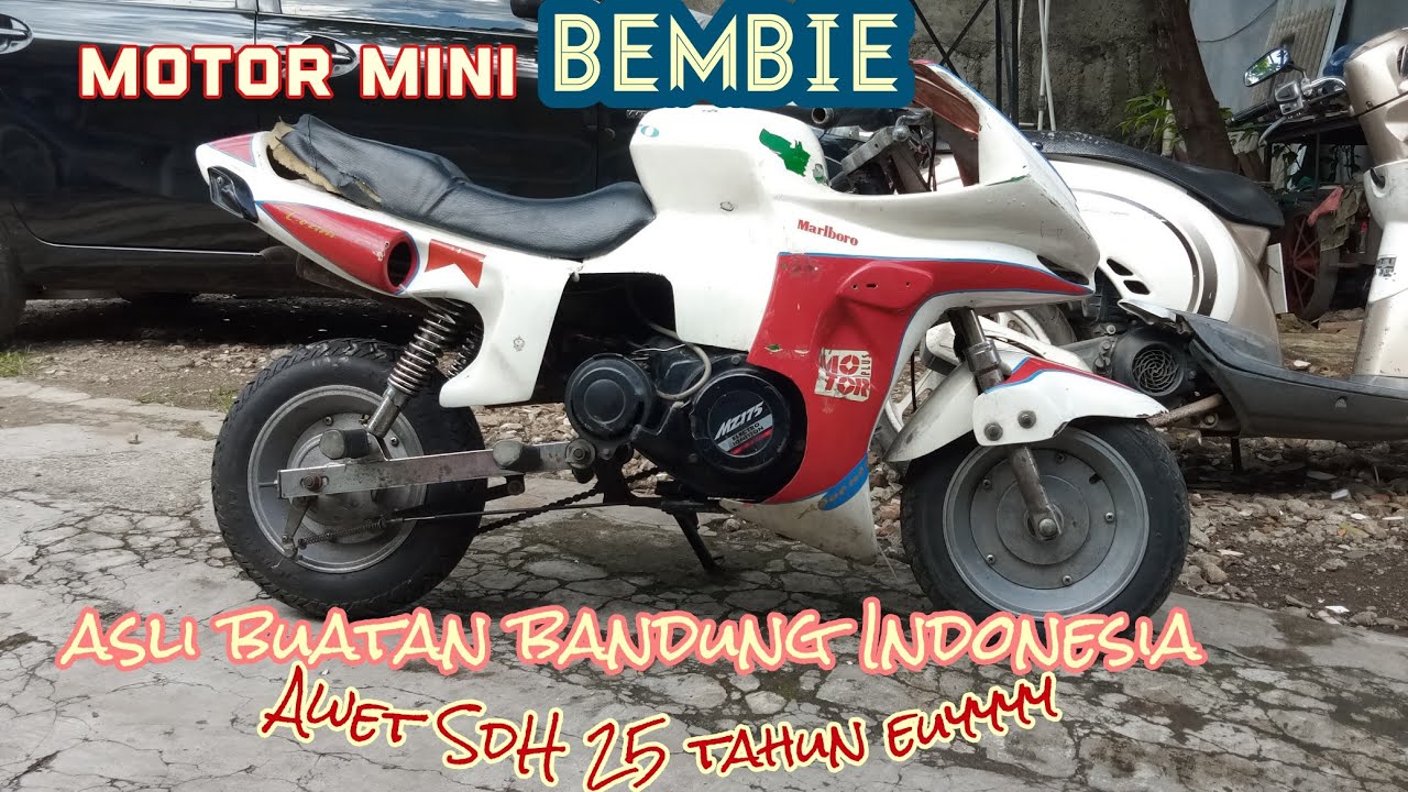 motor bembie Motor mini produksi Bandung Indonesia mini bembie 🤩 - YouTube