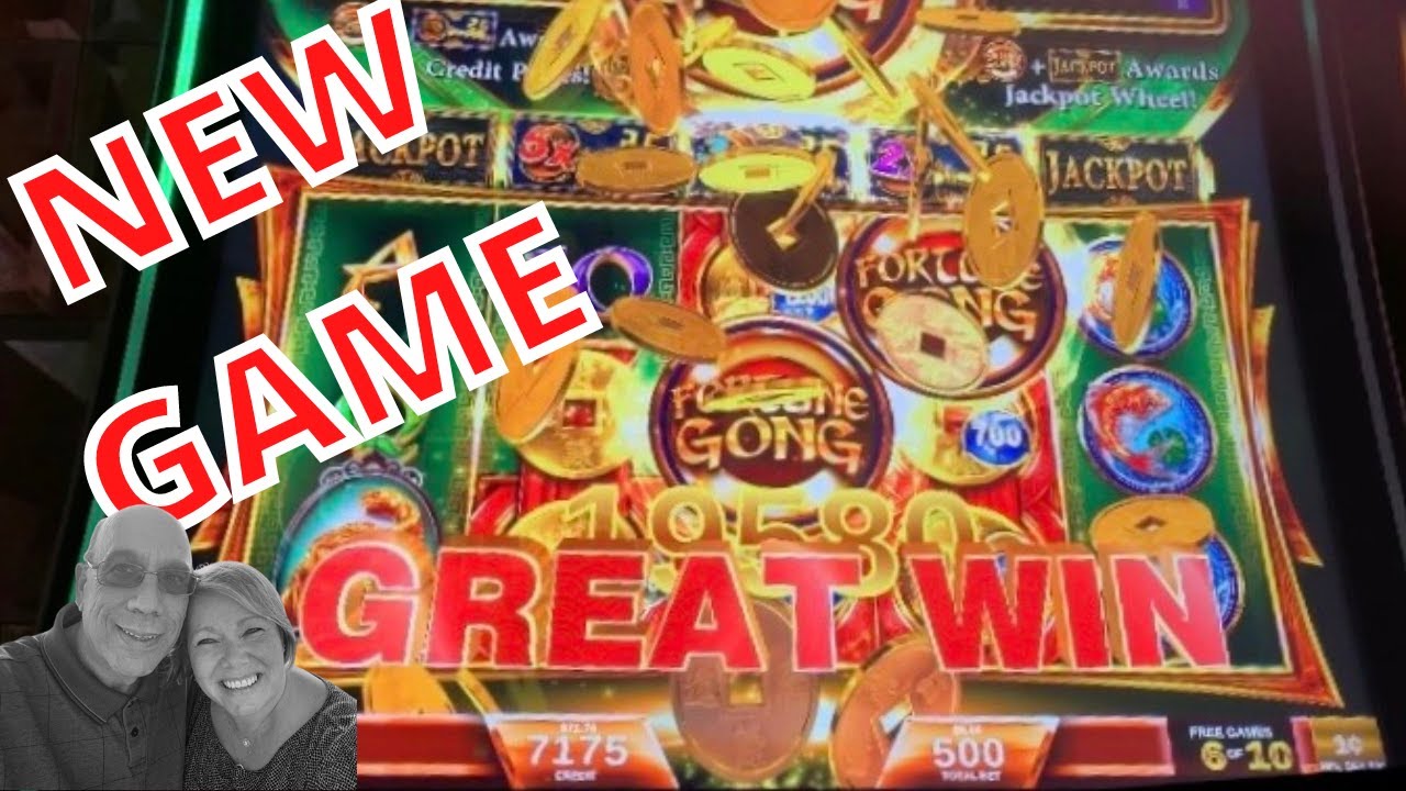FORTUNE GONG SLOT MACHINE - lots of bonuses with big wins - YouTube