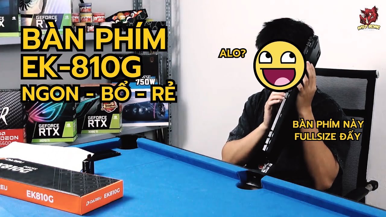 BÀN PHÍM CƠ, D SWITCH ĐỘC QUYỀN - CÒN NHIỀU LỢI ÍCH CỦA DAREU EK-810G ...