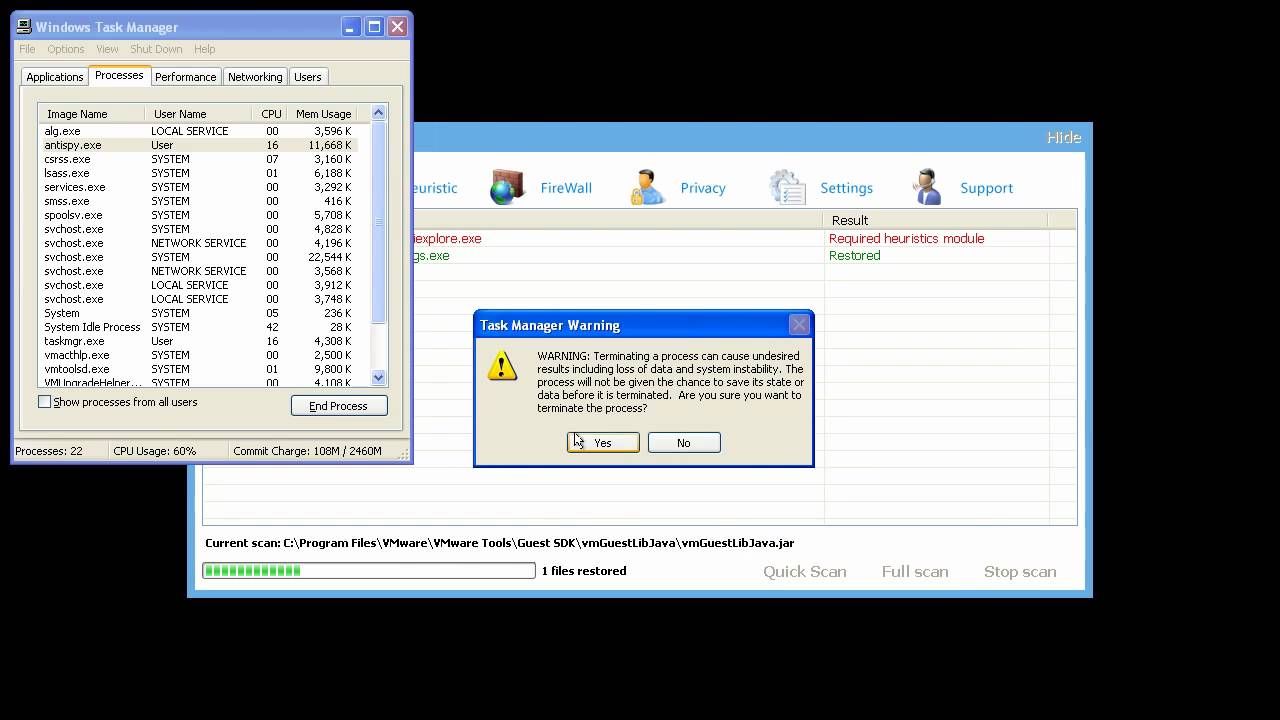 Removing AntiSpy Safeguard and Variants - YouTube
