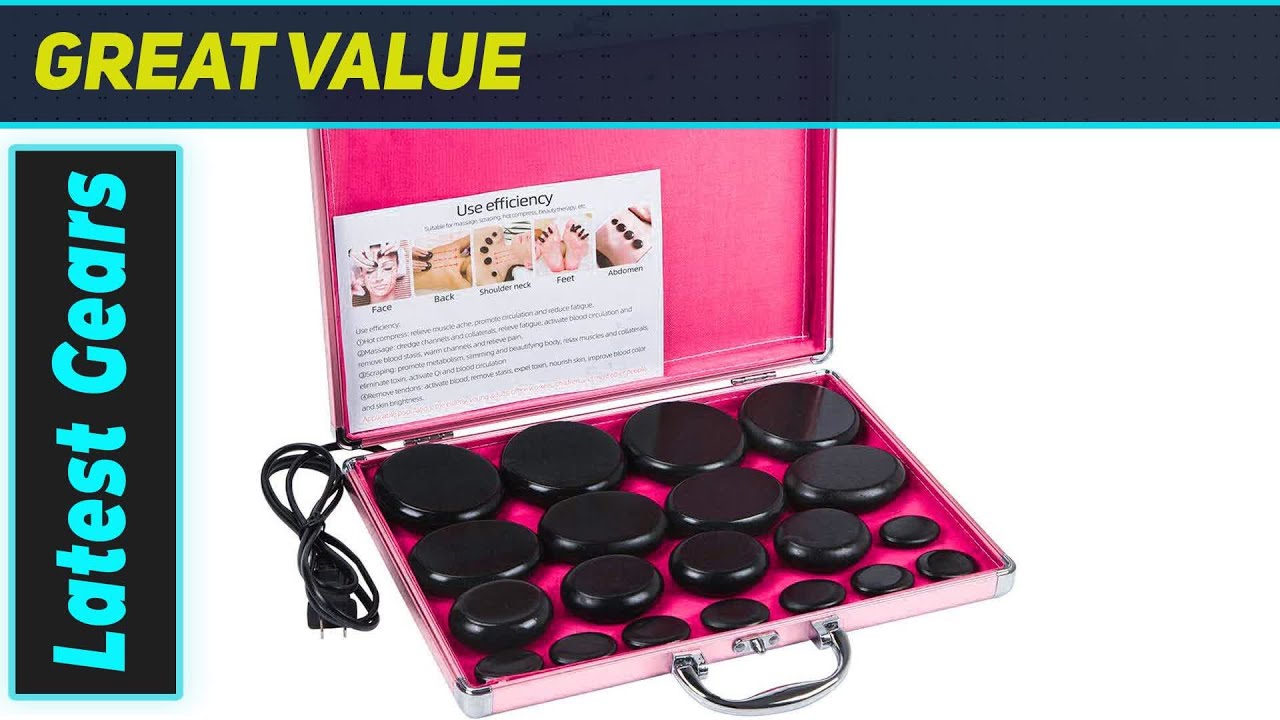 Ultimate Relaxation: NICECHOOSE Hot Stone Massage Kit - Best At-Home ...
