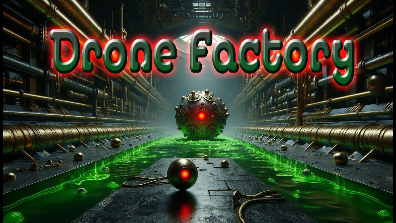 DRONE FACTORY ( Dark Ambient Horror Video ) by Natureworld1986 - YouTube