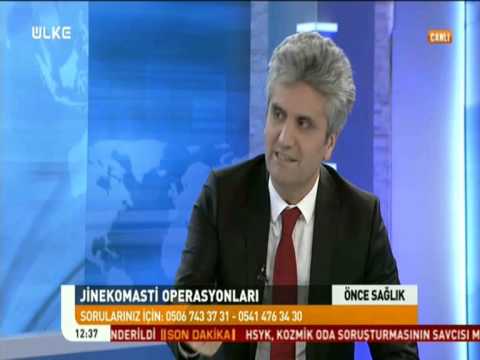 Doç.Dr.Hayati Akbaş-Jinekomasti (kadın tipi meme büyümesi)-Ülke Tv
