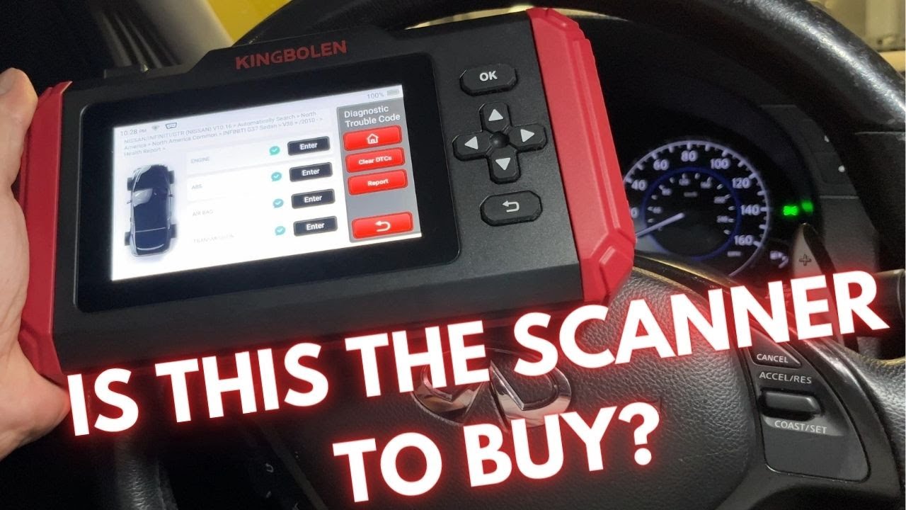 KINGBOLEN S500 OBD2 Code Reader Scan Tool Review! - YouTube