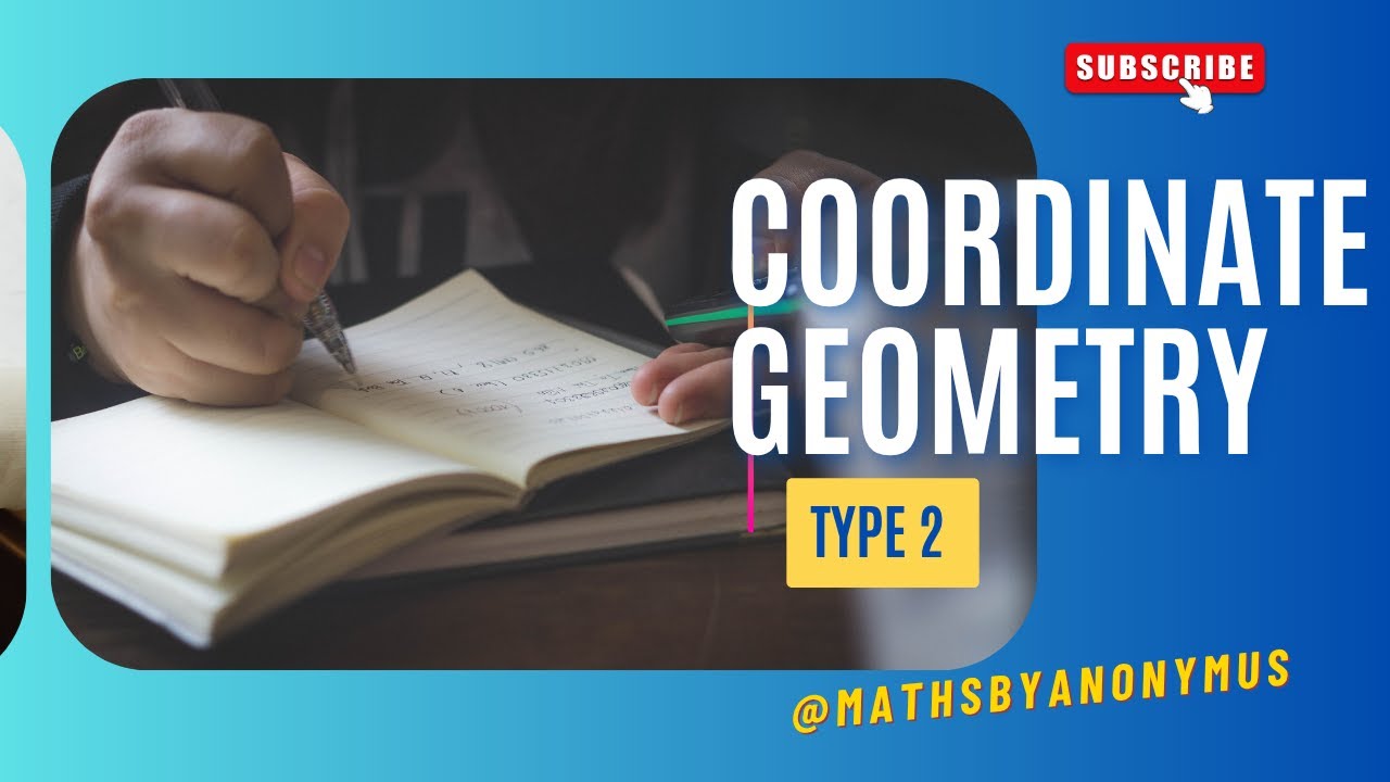Important class on Coordinate geometry for class 10th - YouTube