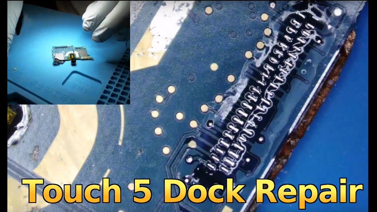 iPod Touch 5 Not Charging - Dock Replacement Repair - YouTube
