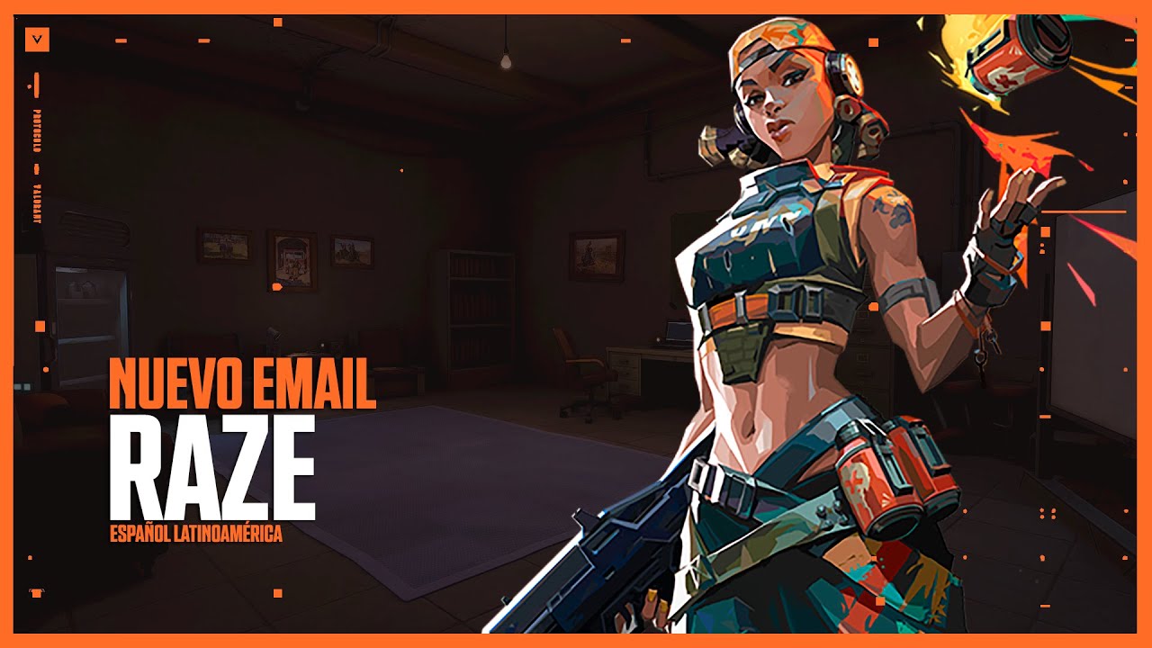 Nuevo Correo de Raze | Español (Latinoamérica) | VALORANT - [PBE 5.07] - YouTube