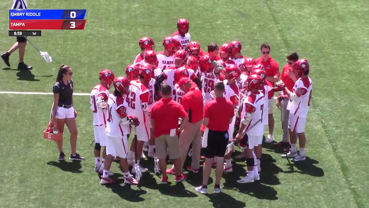 Tampa Men's Lacrosse vs. Embry Riddle - YouTube