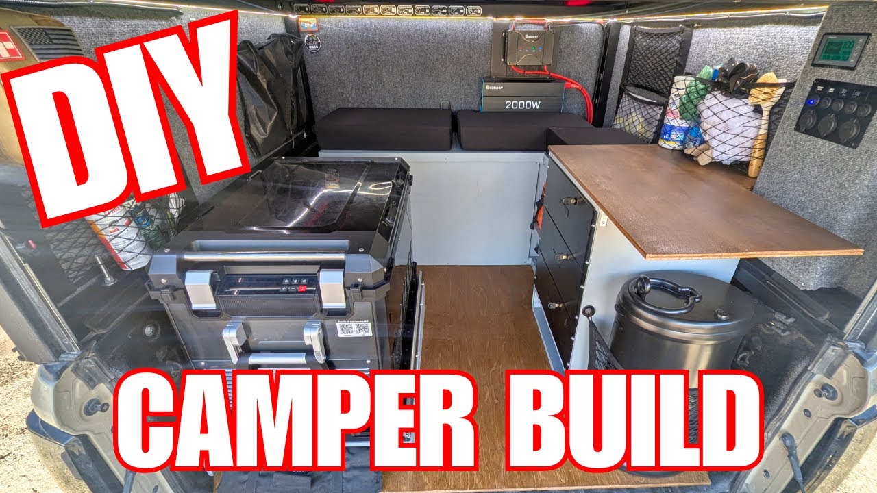 DIY Truck Camper: EXO Topper Interior Build Breakdown! - YouTube