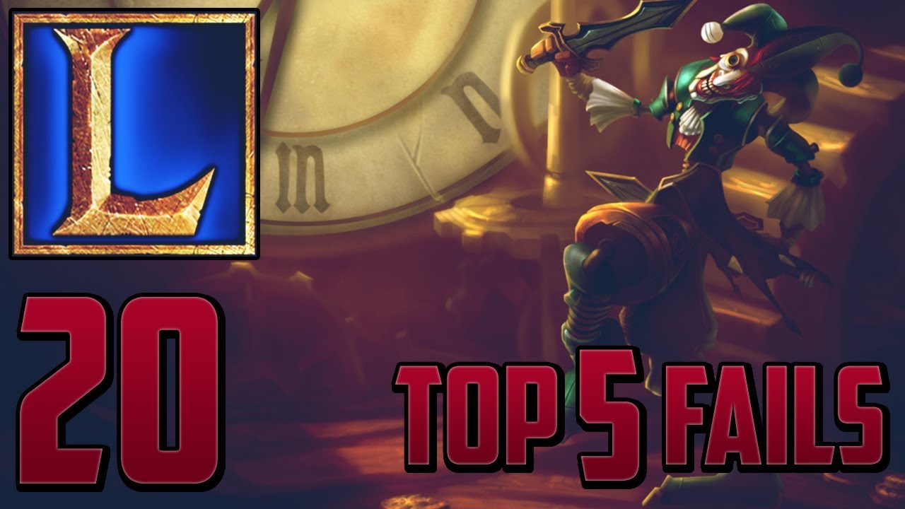 ® Top 5 LoL Fails - Episode 20 (League of Legends) - YouTube