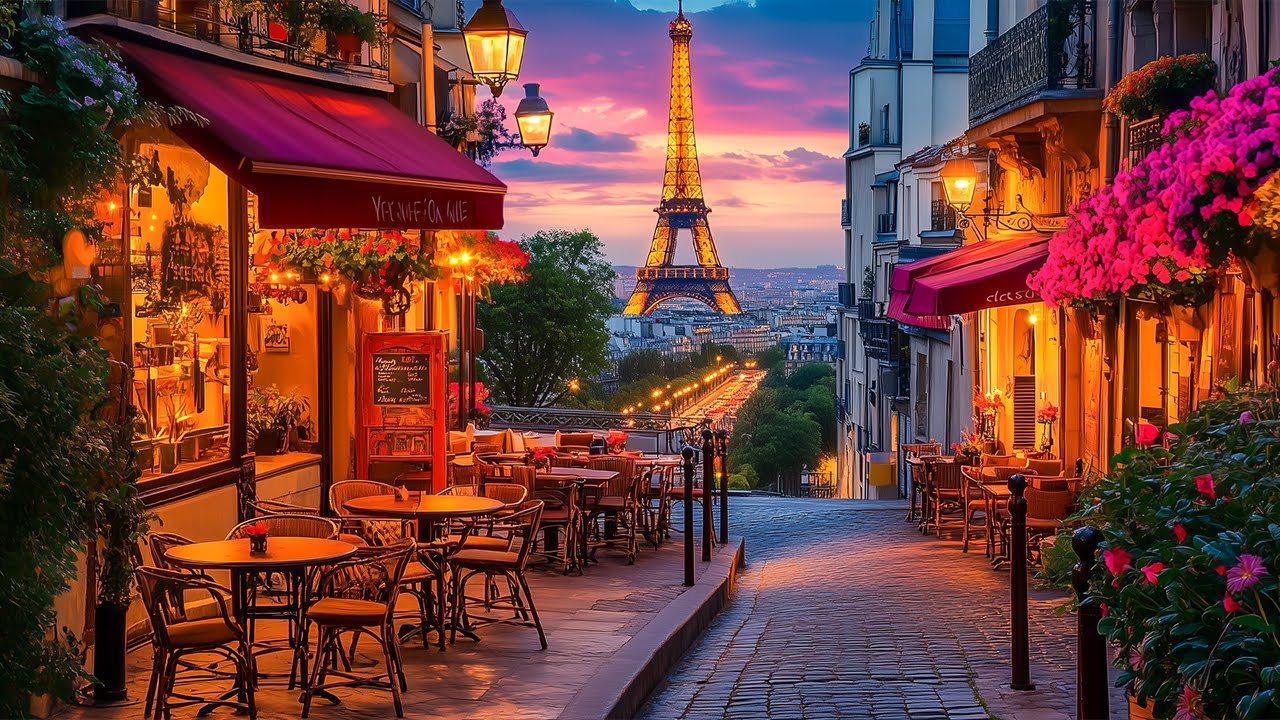 Cozy Paris Café Ambience with Jazz – Soulful Jazz Tunes under ...