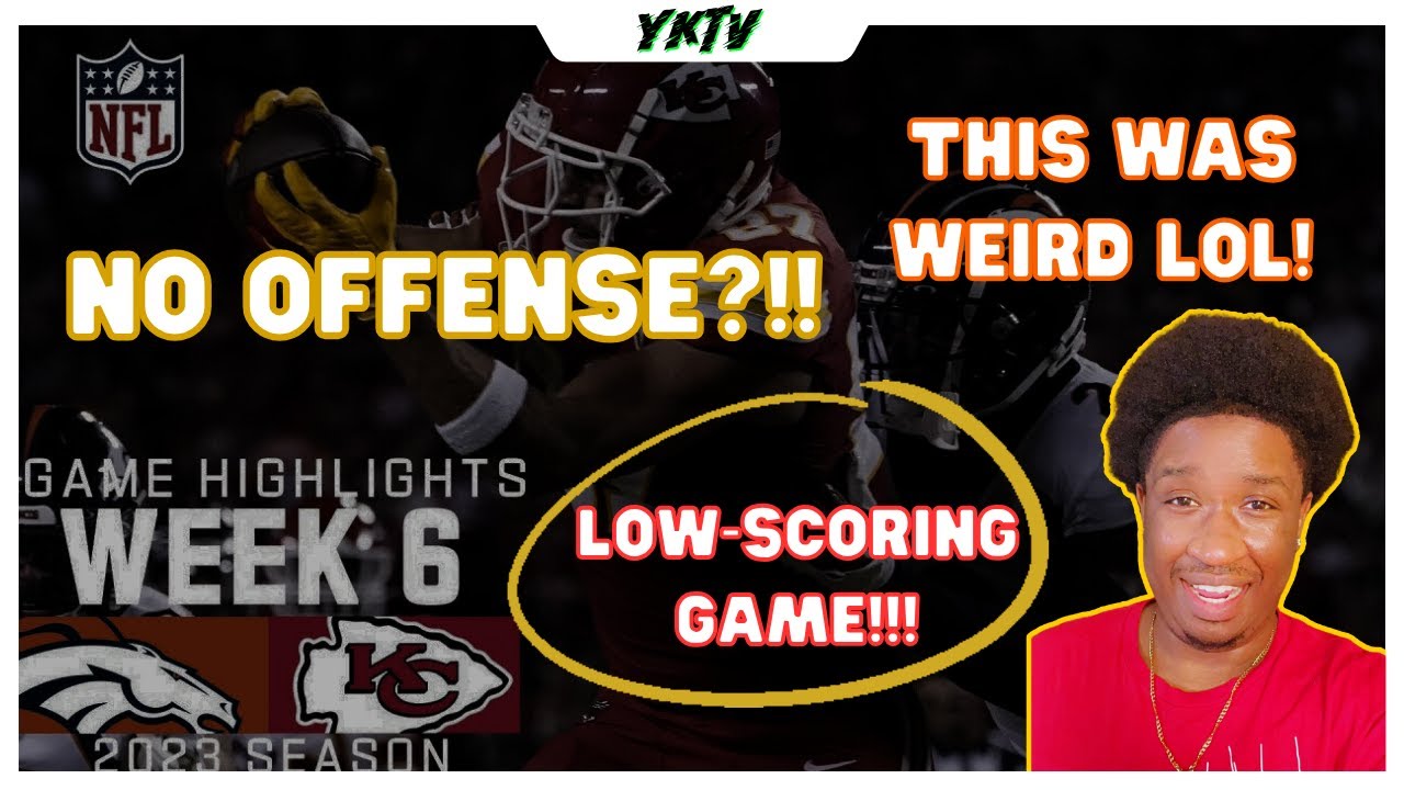 Broncos vs Chiefs Reaction | NFL Week 6 2023-2024 FULL GAME HIGHLIGHTS ...