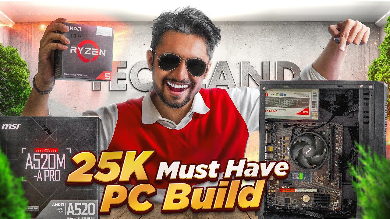 25K 'Gaming PC' Build with Ryzen 5 5600G | Tech Land BD - YouTube
