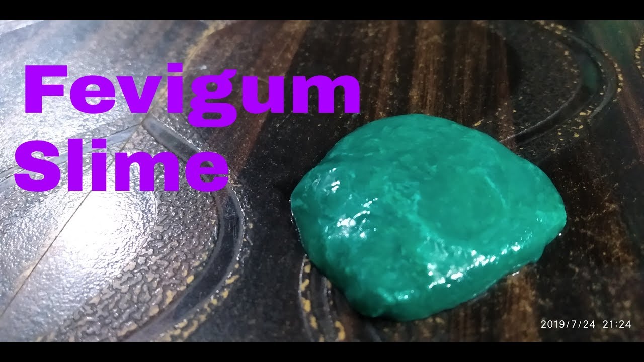 How to make fevigum slime - YouTube