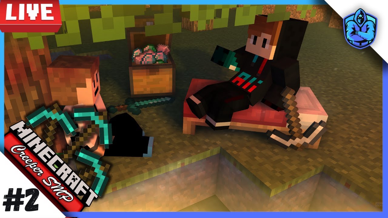 Creeper Smp Minecraft : 👍 stream | Playing Multiplayer | Streaming ...