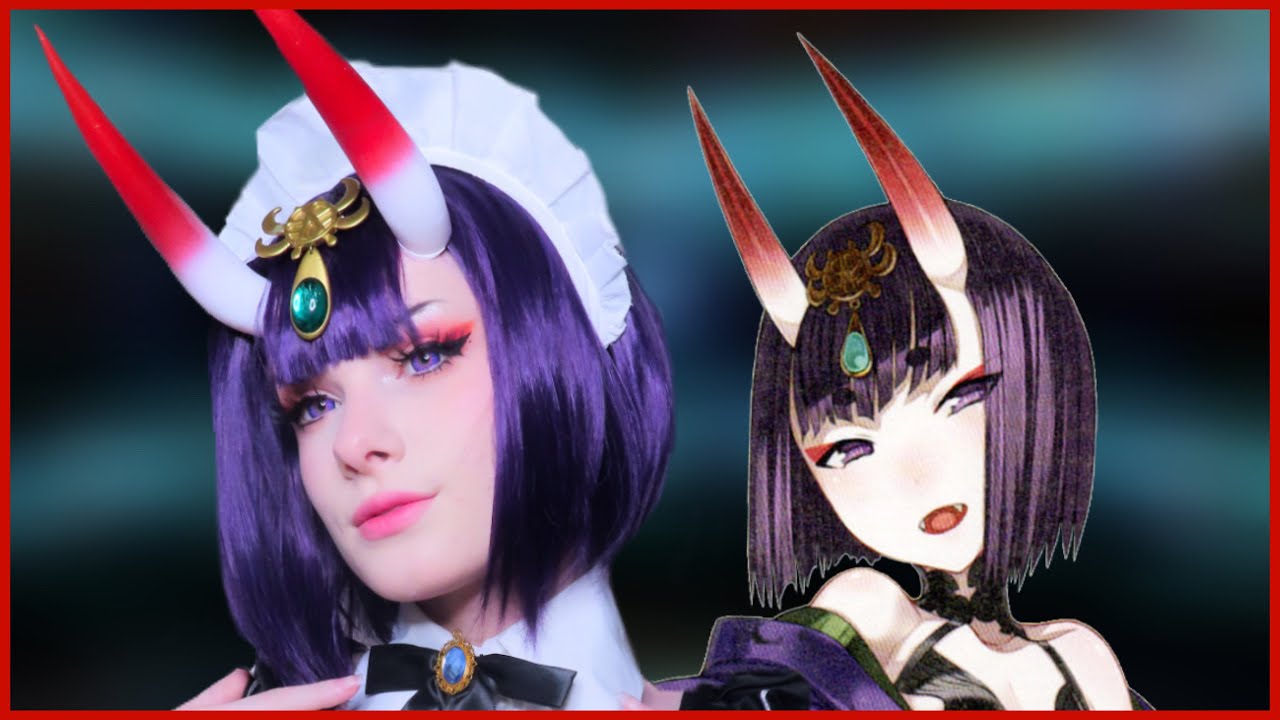 SHUTEN DOUJI Fate/Grand Order | Cosplay Makeup - YouTube