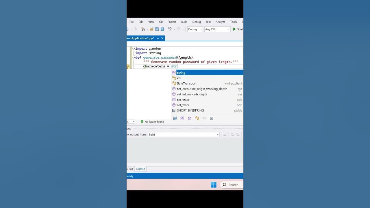 Crafting Unbreakable Passwords With Python A Random Generator Codinginpythoncodingtechnique