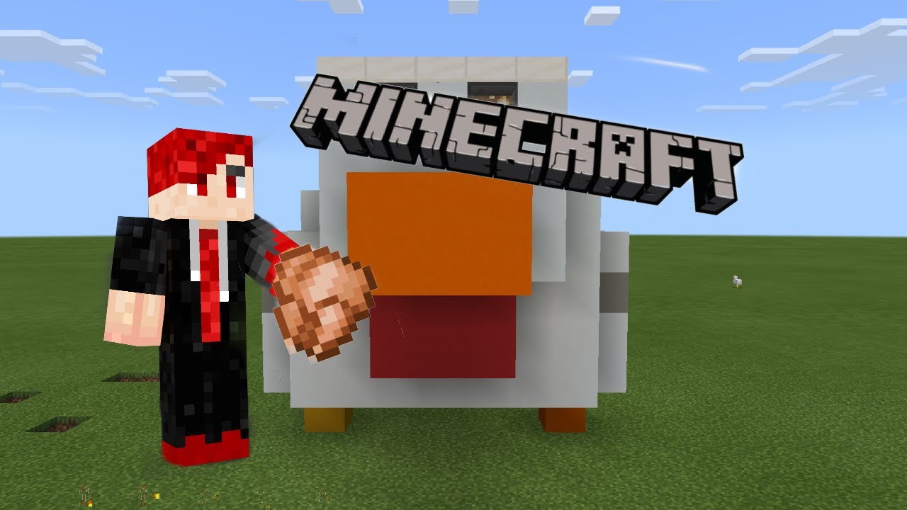 Tutorial: come fare una farm di POLLO AUTOMATICA in MINECRAFT snapshot ...