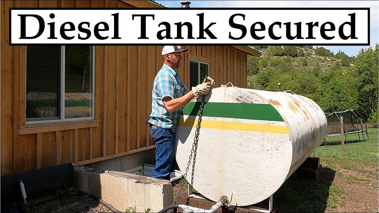 #501 - Diesel Tank Secured, Water Tanks Flushed, Shop Board & Batten ...