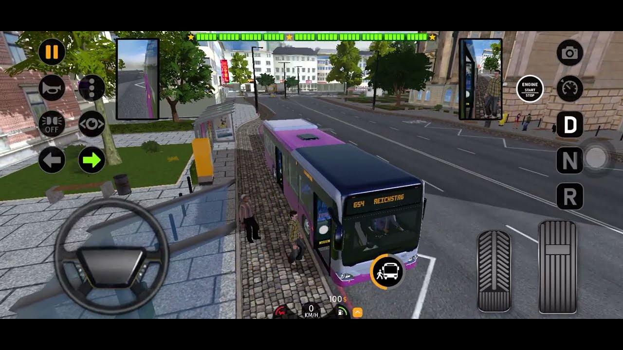 Bus Simulator : EVO Berlin Route 5 - YouTube