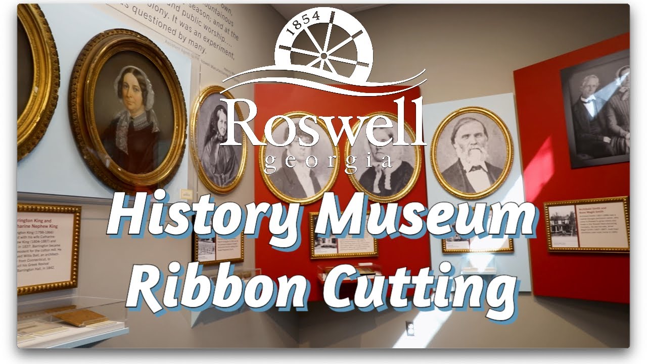Roswell History Museum Opens to the Public - YouTube