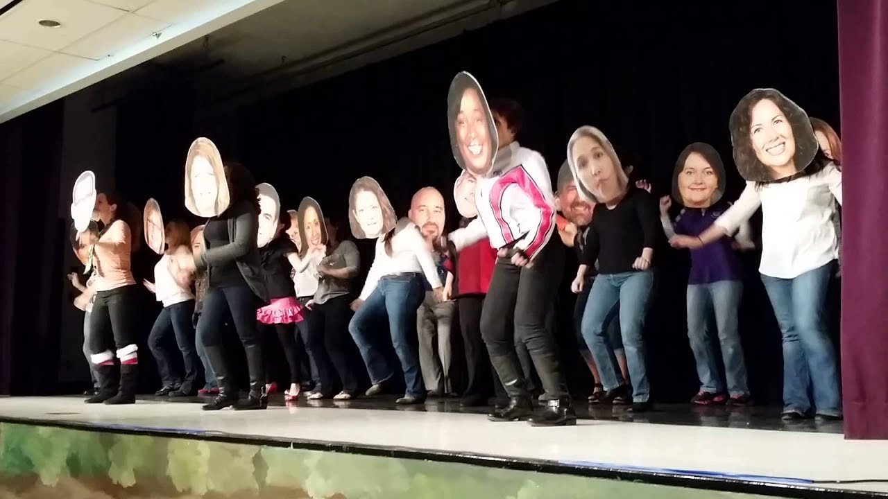 Randall Middle School Talent Show Teacher Act 2014 - YouTube