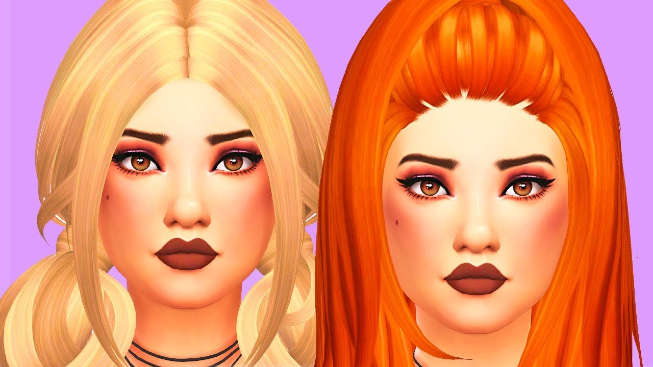 CLAYIFIED HAIR SHOWCASE // THE SIMS 4 | TONS OF BEAUTIFUL HAIRS😍 - YouTube