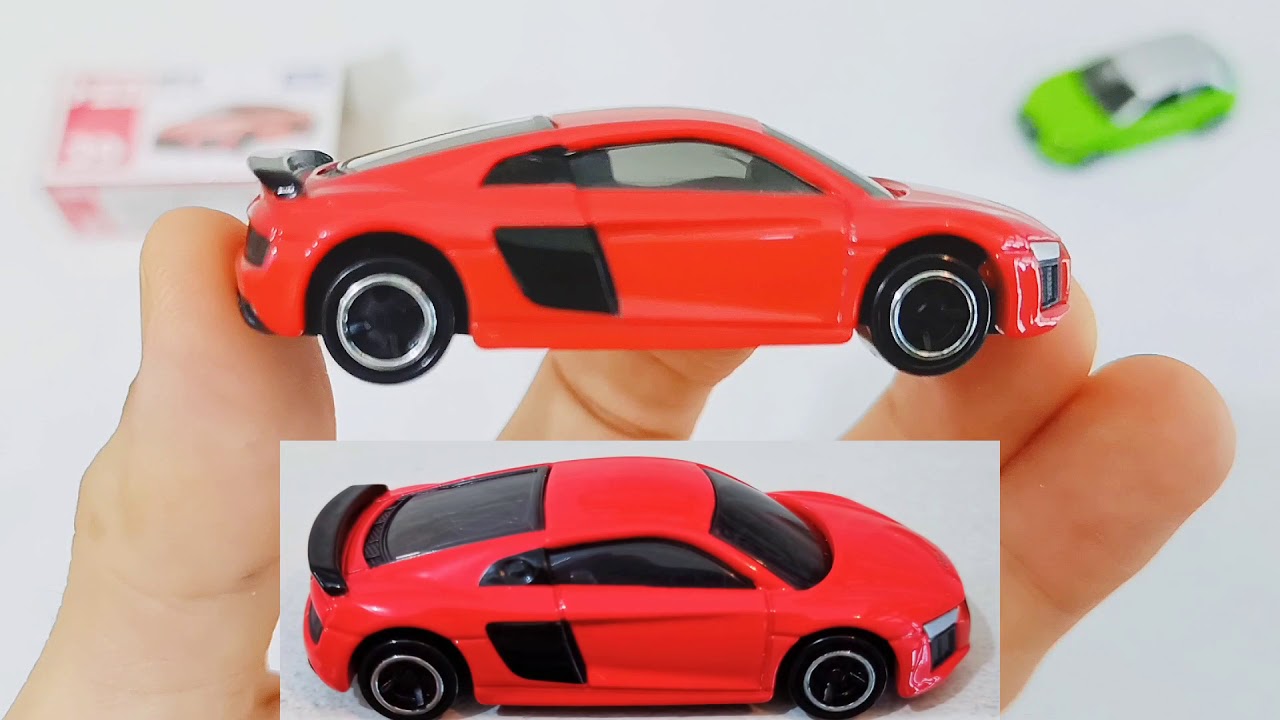 AUDI [R8 COUPE V10] / TOMICA No.39 - YouTube